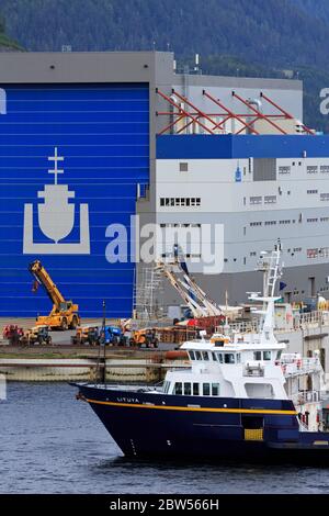 Shipyard, Ketchikan, Alaska, USA Stock Photo - Alamy