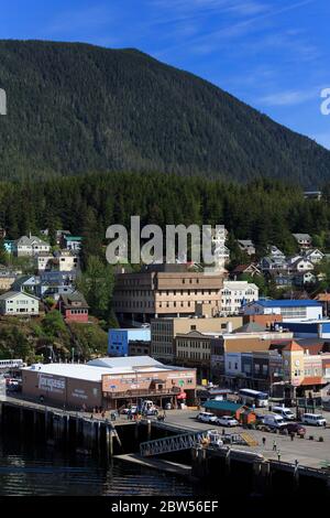 Ketchikan waterfront,, Alaska, USA Stock Photo - Alamy