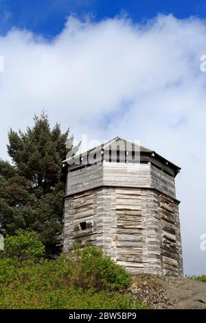 Block House, Sitka, Alaska, USA Stock Photo - Alamy