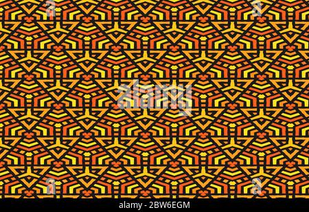 decorative african style pattern Stock Photo - Alamy