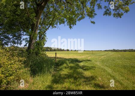 A country walk including the grounds of Keele Hall within Keele ...