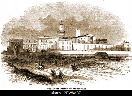 Model prison on the separate system - Pentonville. Dated September 1843 ...