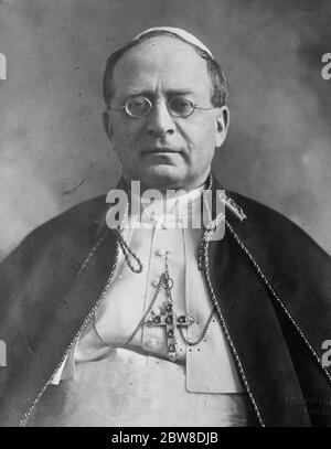 Pope Pius XI . 1928 Stock Photo - Alamy