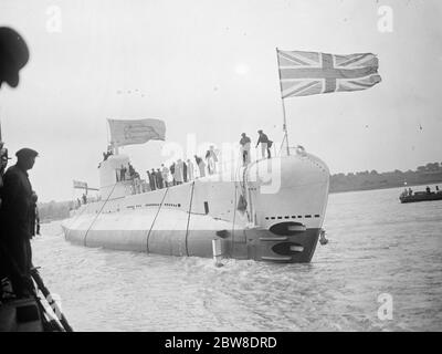 Royal Navy submarine , HMS Parthian ( N75 ) , was the lead boat of the ...