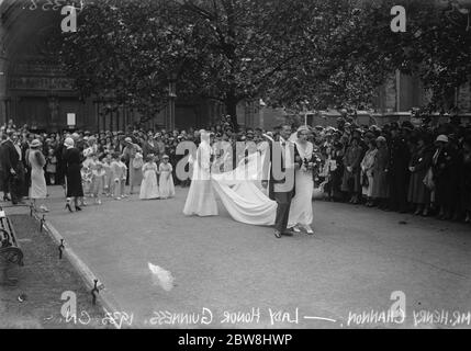 Lady Honor Guinness weds at St Margaret 's , Westminster . The wedding ...