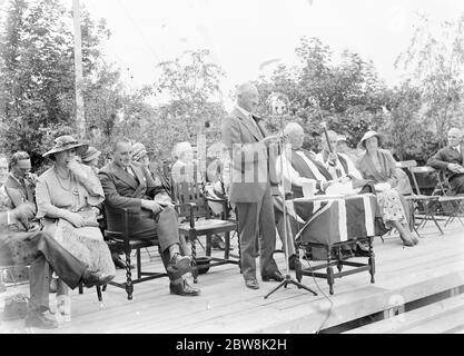 The official opening of Erith Hospital . 1935 Stock Photo - Alamy