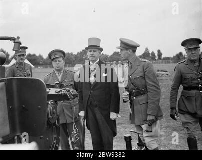 The Mayor of London , Sir Frank Bowater , and his son , Captain Ian ...