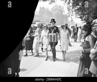 Mr. Cecil Beaton, Miss Nancy Beaton, and Miss Ann Duveen Stock Photo ...