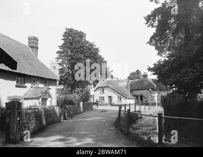 Littleham village - Devon, United Kingdom colour atlas map and town ...