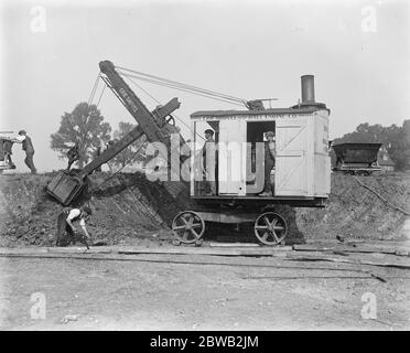 Steam shovel at work Steam shovel at work.; Steam shovel at work Stock ...