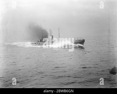K22 , a steam - propelled First World War K class submarine of the ...