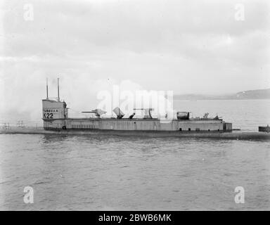 K22 , a steam - propelled First World War K class submarine of the ...