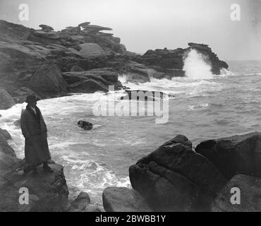 Pulpit Rock, Peninnis Head, St Mary's, Isles of Scilly Stock Photo - Alamy
