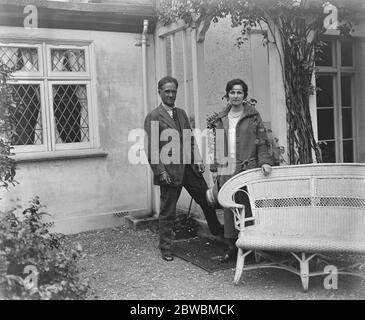 Sir Herbert Barker ( The Famous Manipulative Surgeon ) with Lady Barker ...