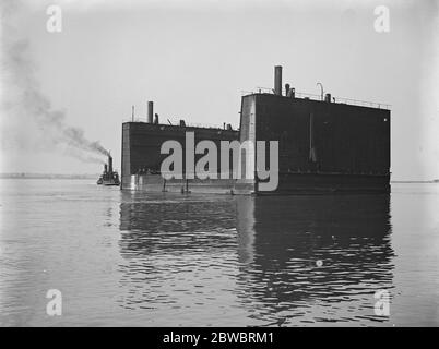Huge German floating dock to assist in raising great German warship at ...