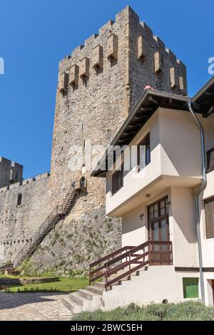 DESPOTOVAC, SERBIA - AUGUST 11, 2019: Medieval Manasija monastery ...