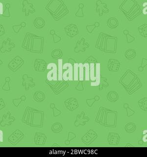 Game cards seamless pattern. Design gambling. Repeated texture in ...
