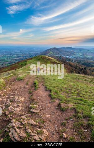 The Worcester Beacon the highest point of the Malvern Hills ...