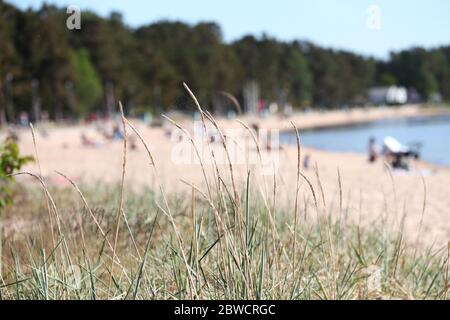 Motala, Sweden 20200531 Many people enjoyed the nice weather during ...
