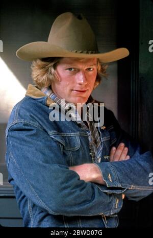 LITTLE HOUSE ON THE PRAIRIE DEAN BUTLER as Almanzo Wilder, MELISSA ...