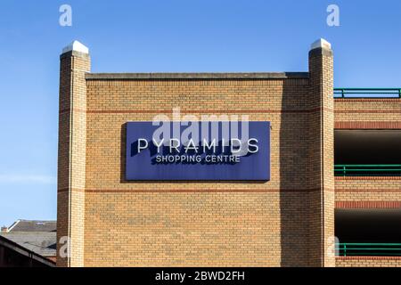 Pyramids shopping centre, Birkenhead Stock Photo - Alamy