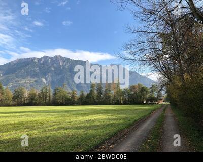 Liechtenstein beautiful countryside Stock Photo - Alamy