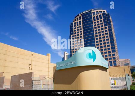 Collier Center & Bank of America Tower, Phoenix, Arizona, USA Stock ...