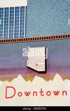 Buildings on Congress Street,Tucson, Arizona, USA Stock Photo - Alamy