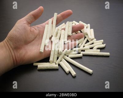 Kashk (also called qurt, kurut or gurt) drained yougurt balls in Vakil ...