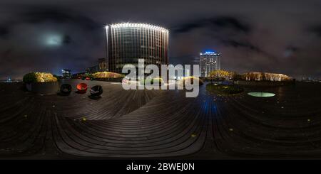360° view of full seamless spherical hdri night panorama 360 degrees ...