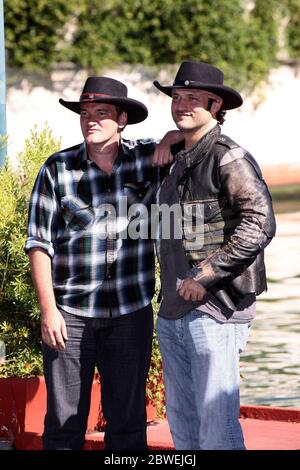 QUENTIN TARANTINO & ROBERT RODRIGUEZ TARANTINO ARRIVES AT THE 67TH ...