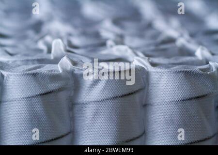 Production of independent springs for mattresses. Independent spring ...