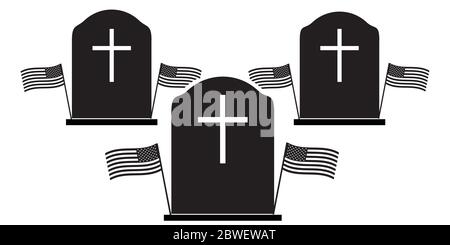 Tombstone Black and White Stock Vector Image & Art - Alamy