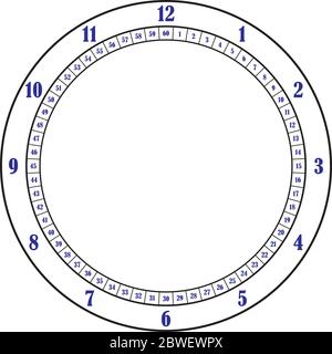 clock dial black flying wheel spining structure bow tie frame on ...