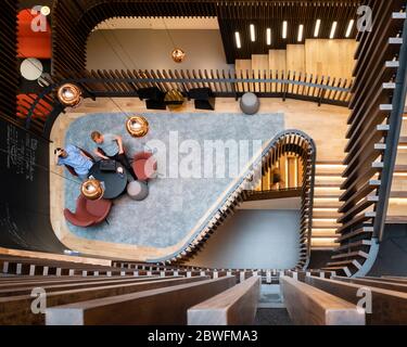 The atrium. Beecroft Building, Oxford, United Kingdom. Architect ...