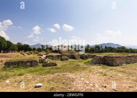 Andan Dheri stupa, Andan Dheri, Lower Dir, Khyber Pakhtunkhwa Province ...