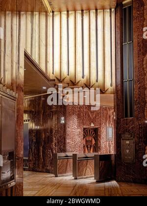 Chrysler building elevator new york. Elevator Doors Chrysler Building ...