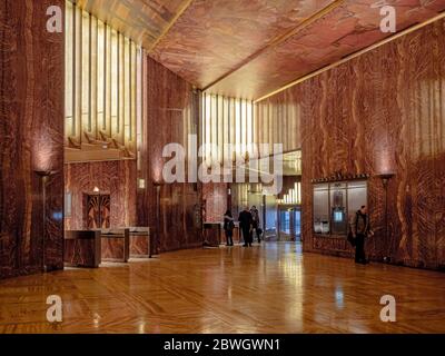 Lobby, Chrysler Building, Art Deco, Lexington Avenue, Midtown ...