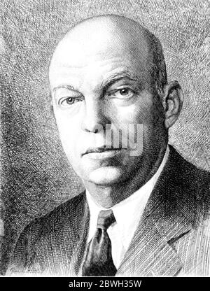 EDWIN ARMSTRONG (1890-1954) American inventor who developed FM radio ...