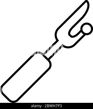 Seam ripper vector icon. Modern vector illustration concepts. Easy to ...