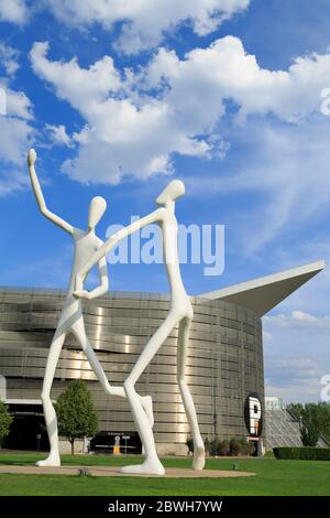 Denver Sculpture Park - Dancers Stock Photo - Alamy