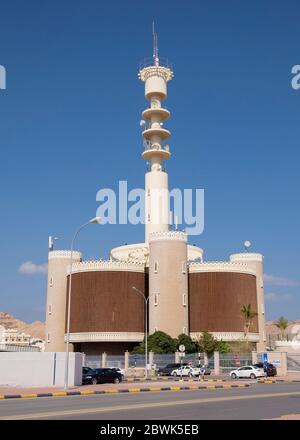 The Oman Telecommunications Company building and Transmission Tower on ...