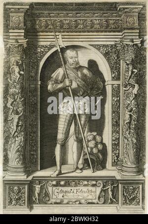 Portrait of Georg von Frundsberg (1473-1528), German military and ...