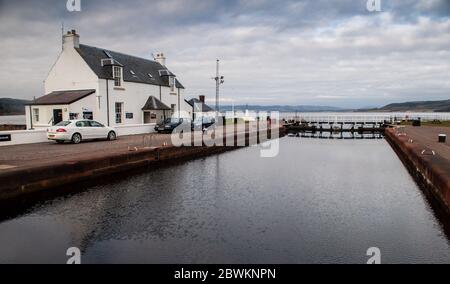 Clachnaharry Inverness Scotland Caledonian Canal Sealock House and ...
