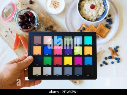 ColorChecker Color Rendition Chart for photo and video Stock Photo - Alamy