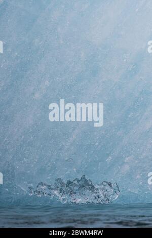 Iceberg Close-up Details Stock Photo - Alamy
