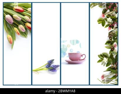 Beautiful spa collage for Valentine's Day Stock Photo - Alamy