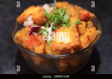 Sliced Bread upma isolated on Black background Stock Photo - Alamy