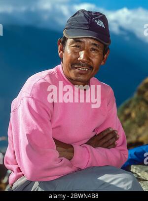 Sherpa Sirdar Nepal Stock Photo - Alamy