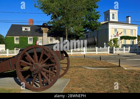 Cannon Square Stonington, Connecticut, USA Stock Photo - Alamy